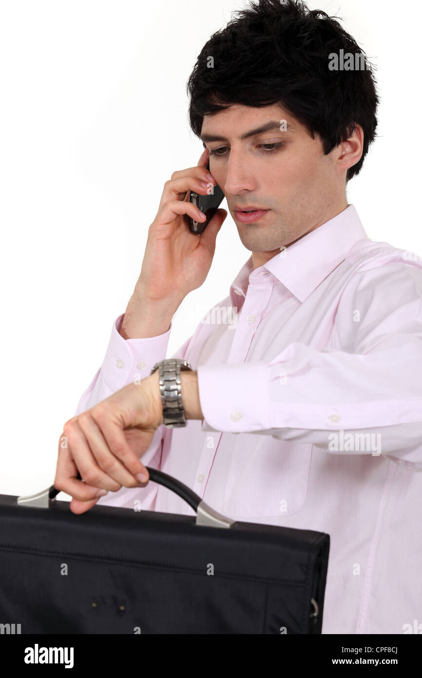 The hurried man hi-res stock photography and images - Alamy