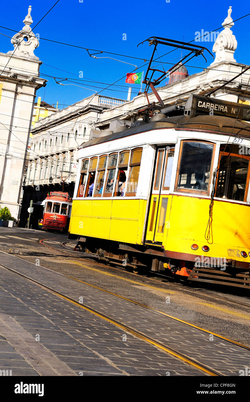 Vintage trams hi-res stock photography and images - Alamy
