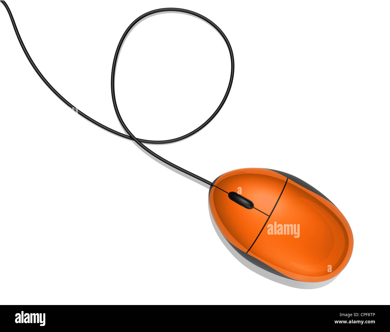 3d orange computer mouse isolated hi-res stock photography and images ...