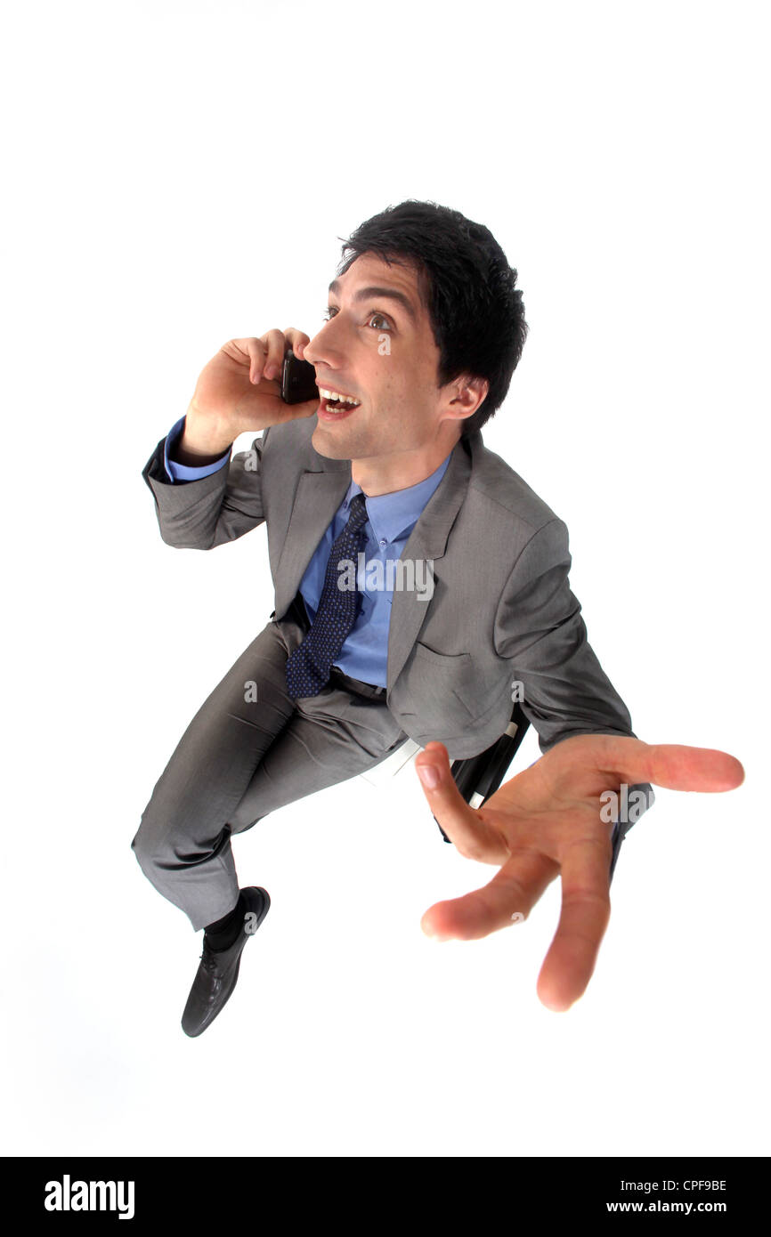 Caucasian yapping hi-res stock photography and images - Alamy