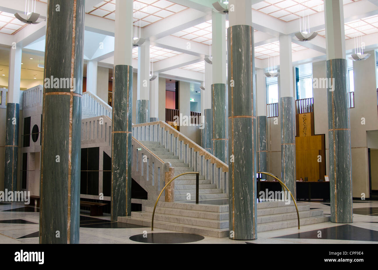 Inside parliament house canberra australia hi-res stock photography and ...