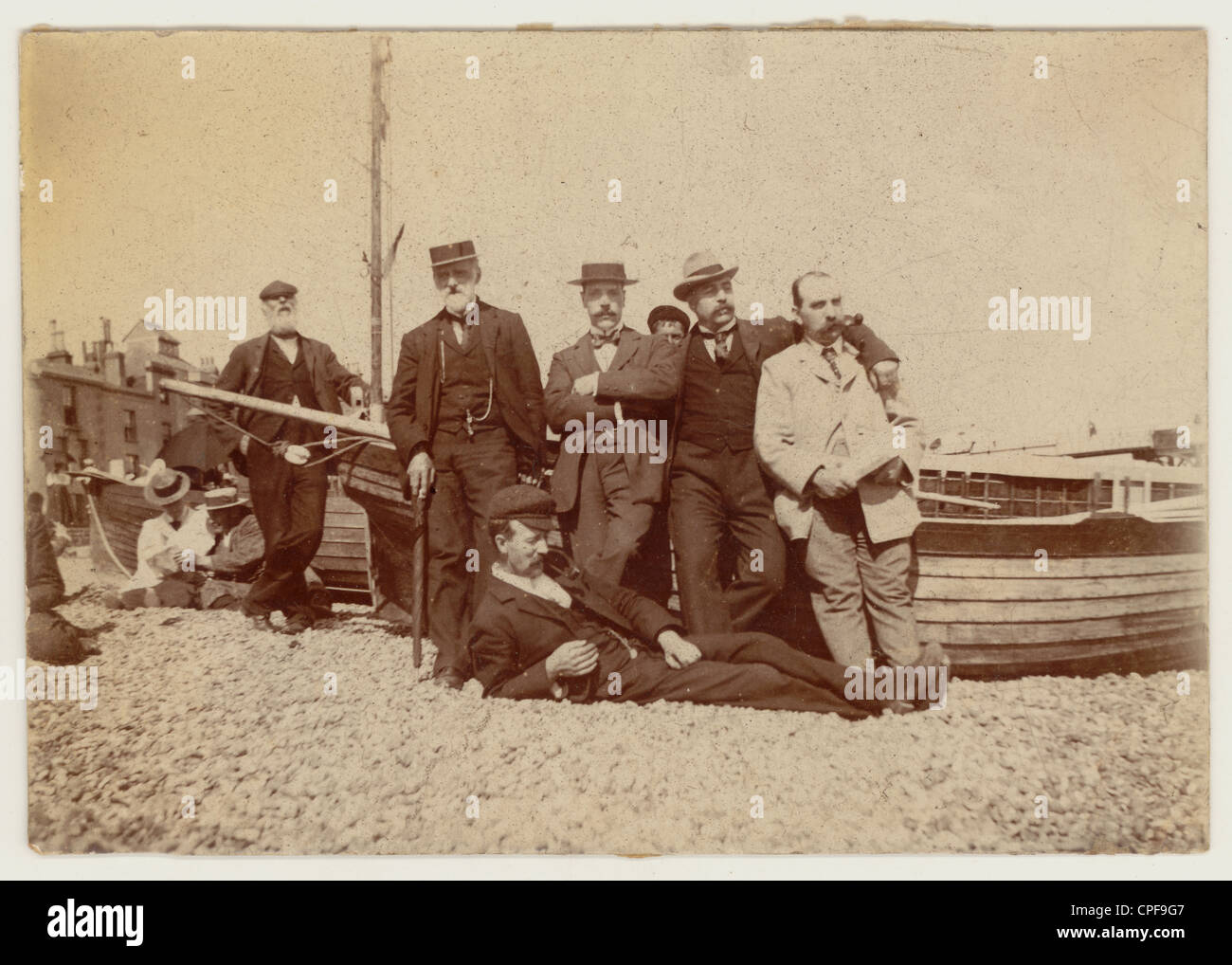 Edwardian beach resort hi-res stock photography and images - Alamy