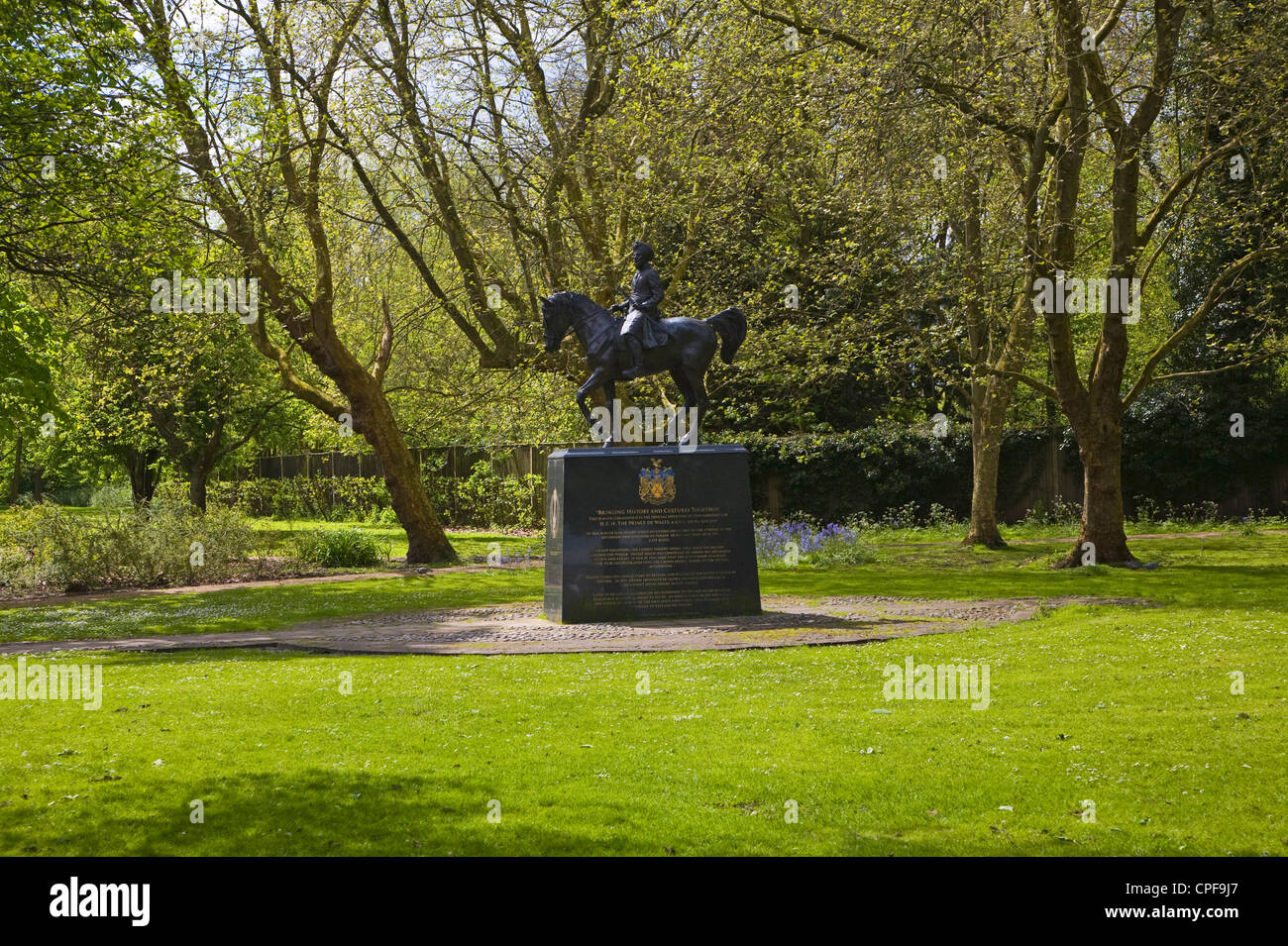 Duleep Singh Sikh statue Thetford Norfolk England Stock Photo - Alamy