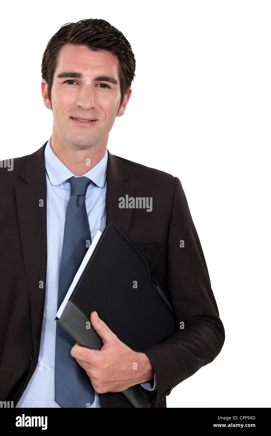 portrait of smart businessman Stock Photo - Alamy