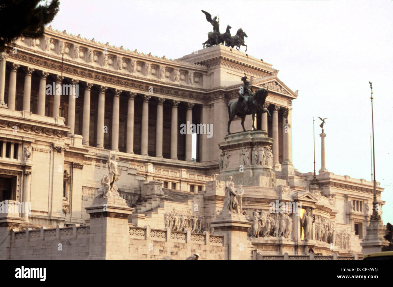 The "Typewriter," monument to Victor Emmanuel II Stock Photo - Alamy