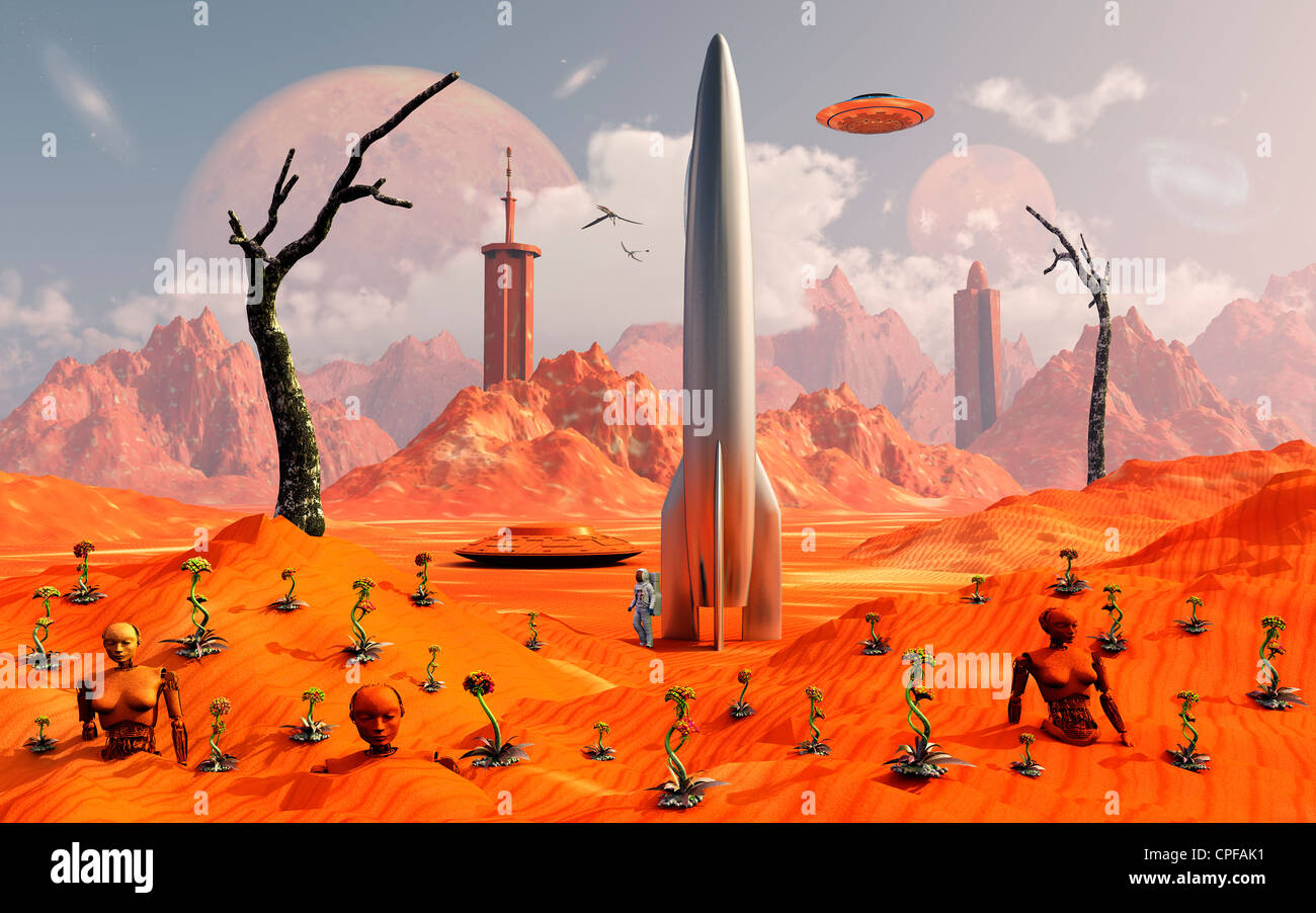 Alien machines hi-res stock photography and images - Alamy