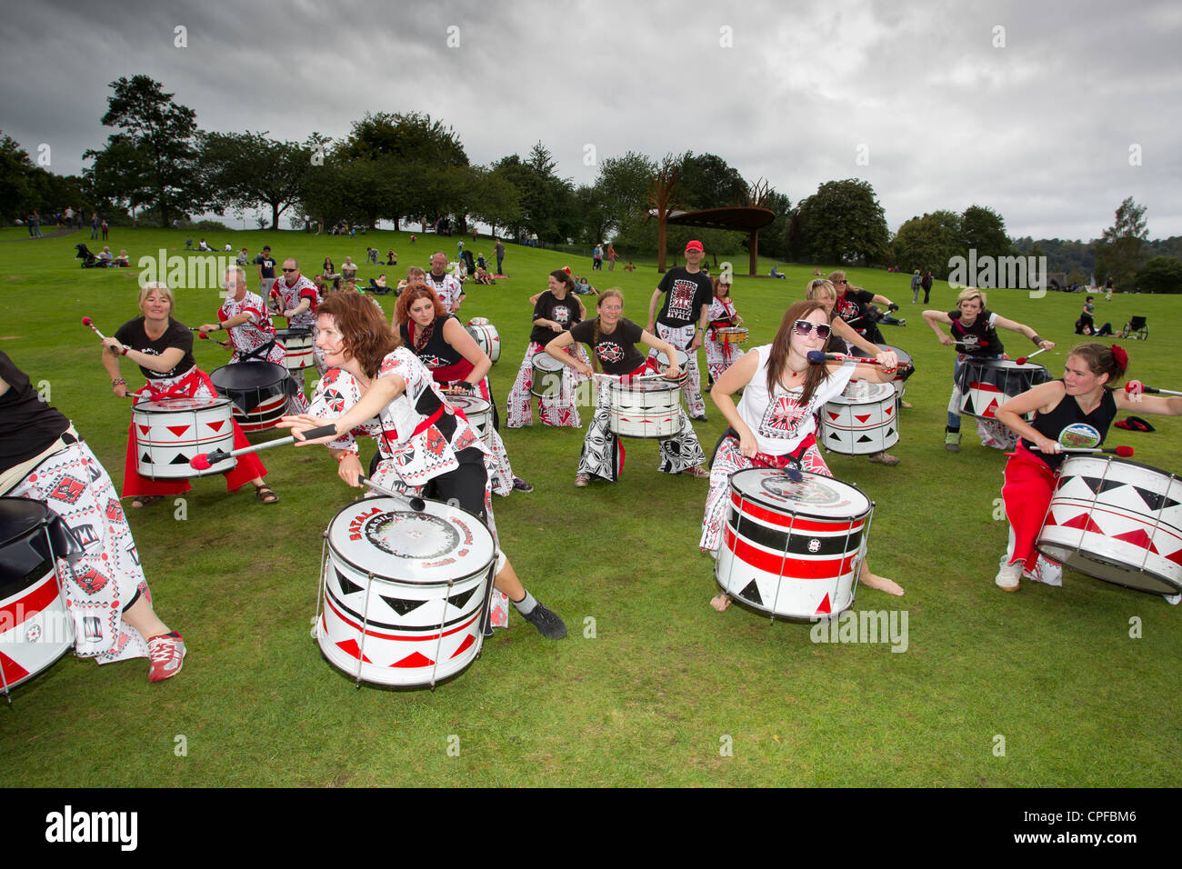 The batala samba band from salvador bahia hi-res stock photography and ...
