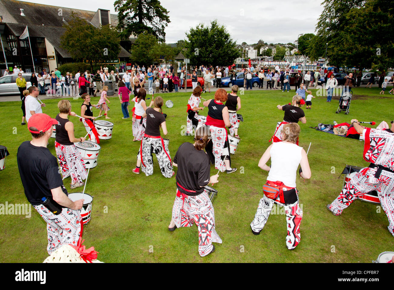 Batala drumming band from Lancaster -performing on the Glede -at ...