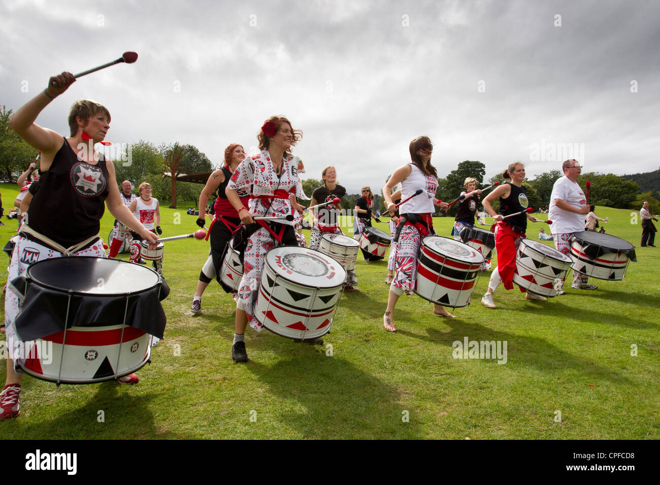 Batala drumming band from Lancaster -performing on the Glede -at ...