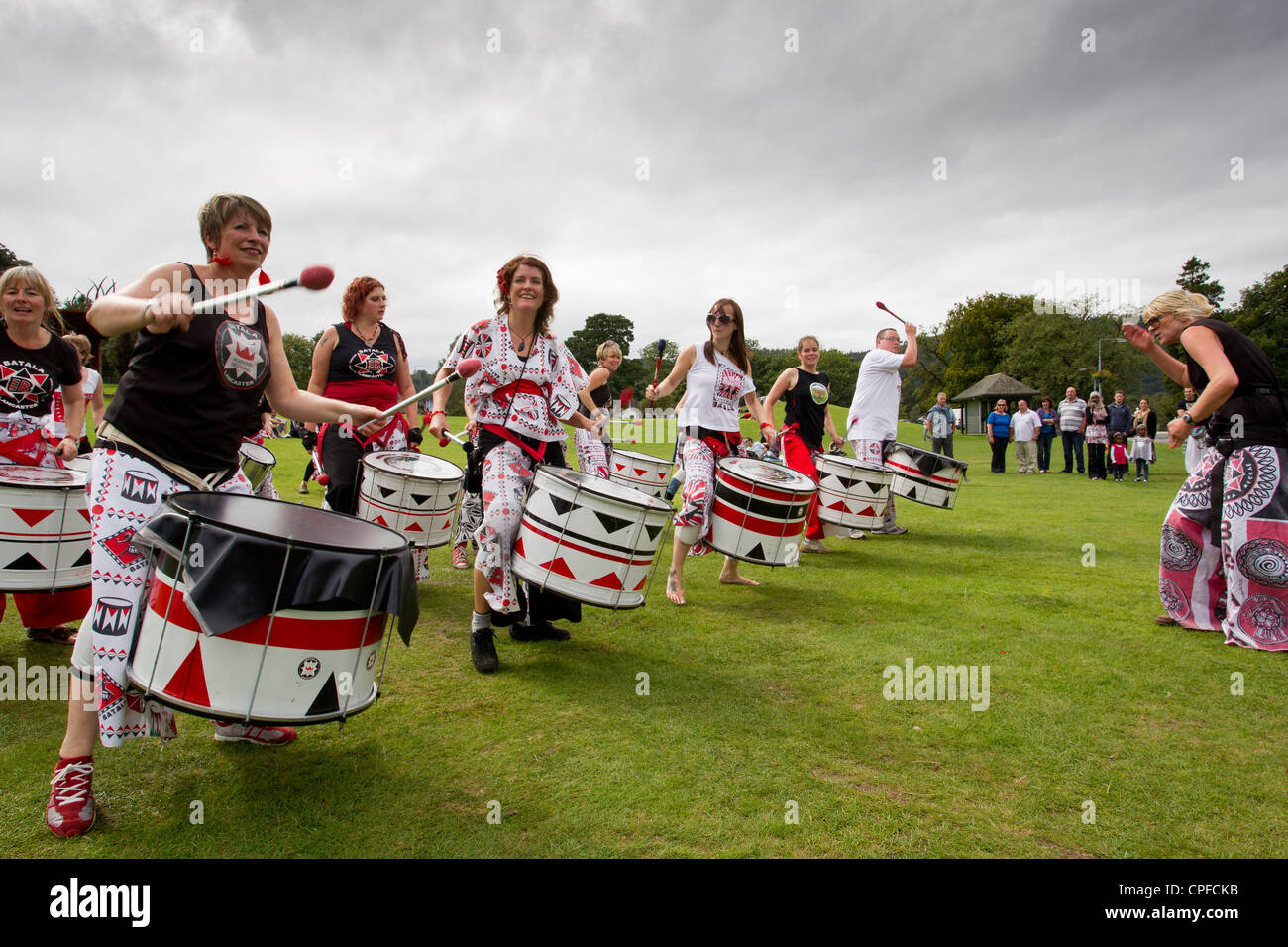 Batala drumming band from Lancaster -performing on the Glede -at ...