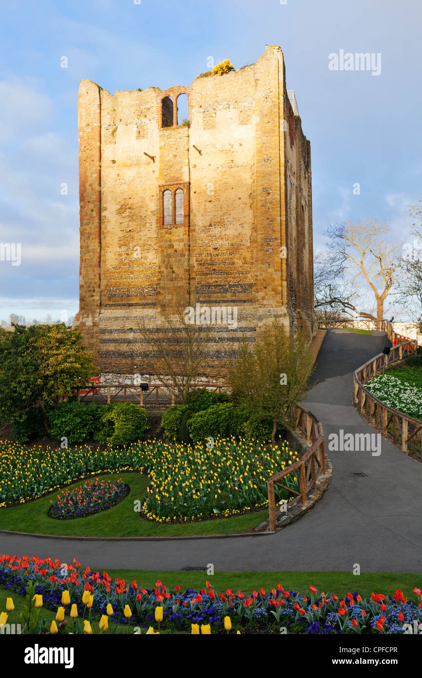England, Surrey, Guildford, Guildford Castle Stock Photo - Alamy