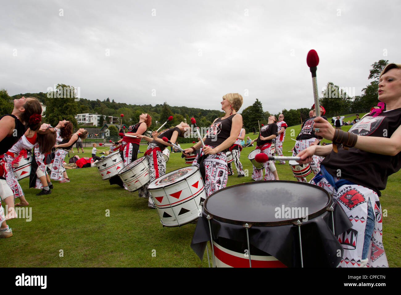 Batala drumming band from Lancaster -performing on the Glede -at ...