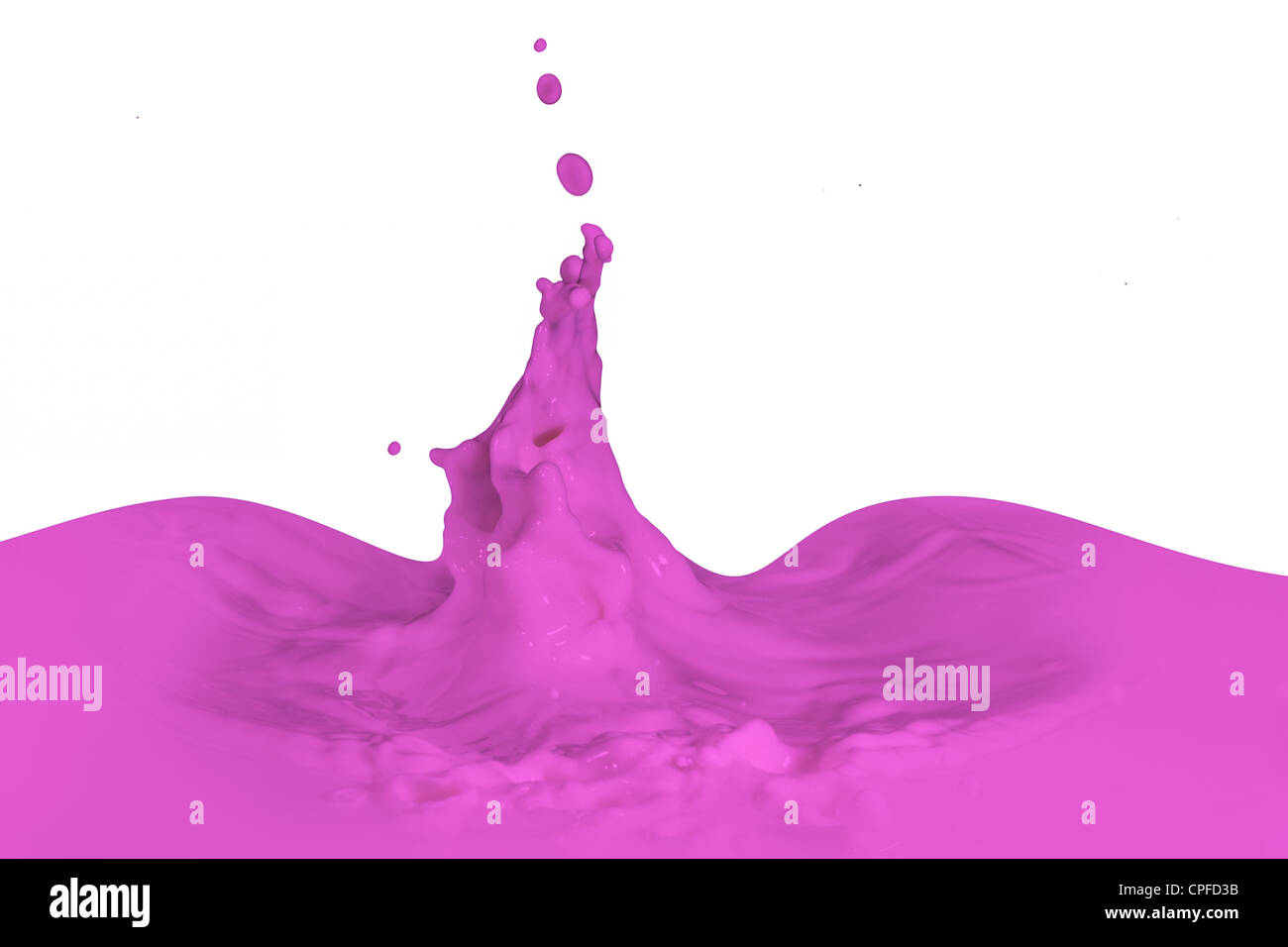 Pink paint splash hi-res stock photography and images - Alamy