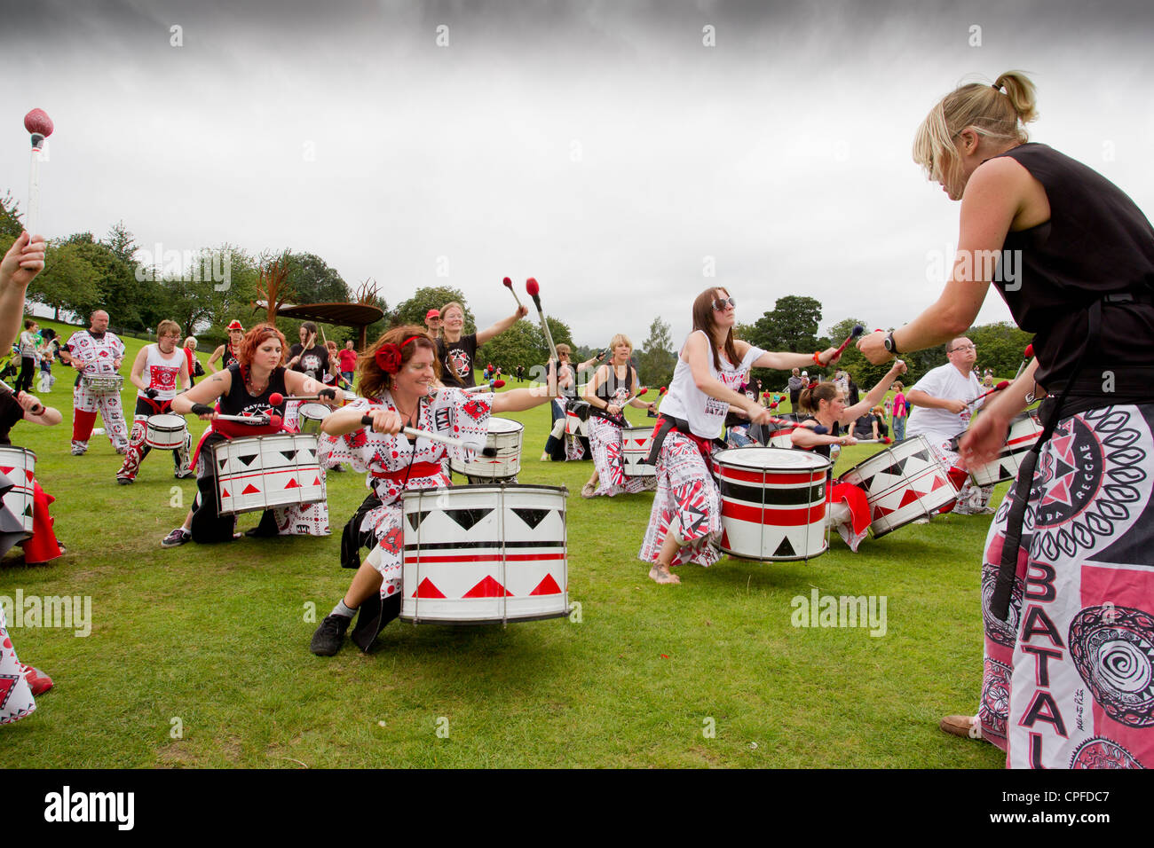 The batala samba band from salvador bahia hi-res stock photography and ...
