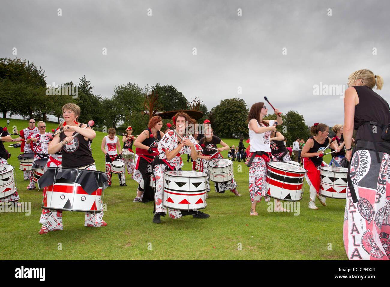 The batala samba band from salvador bahia hi-res stock photography and ...