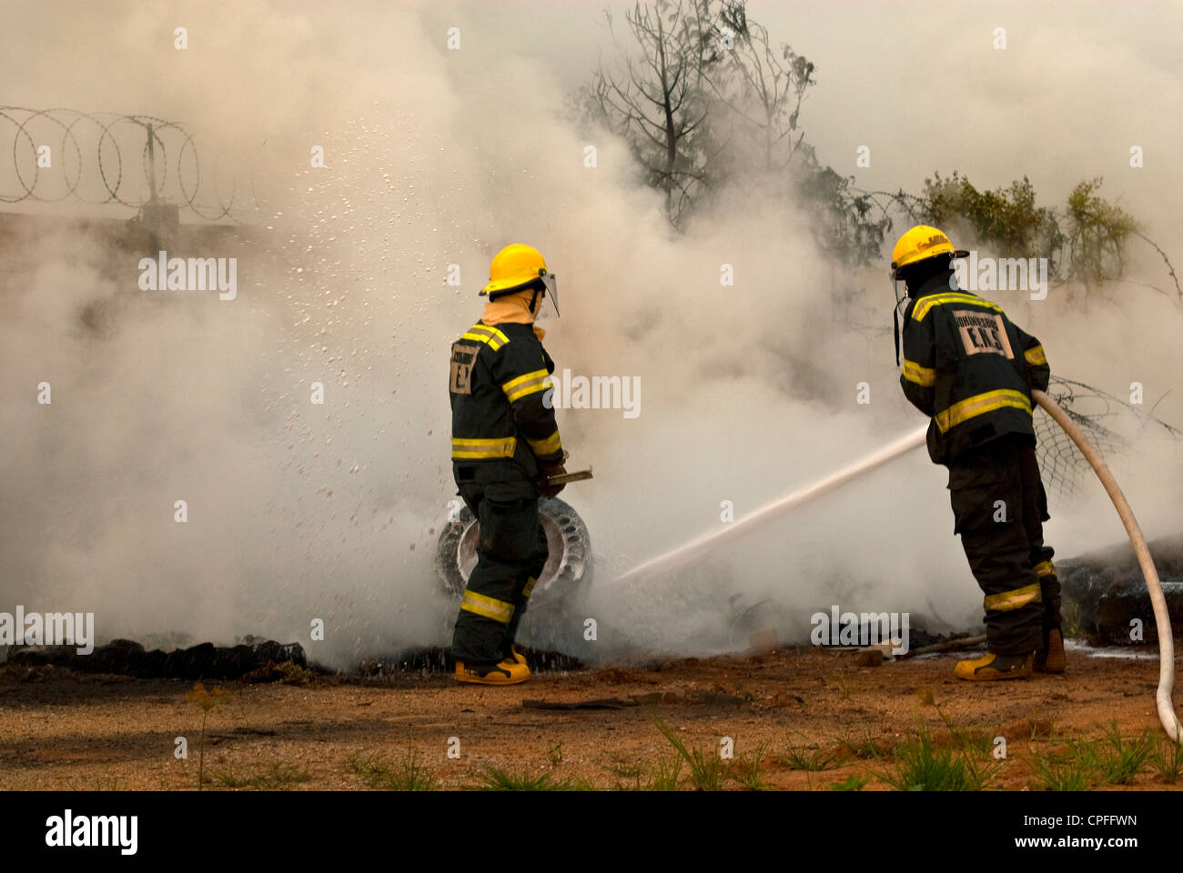 South africa fireman hi-res stock photography and images - Alamy