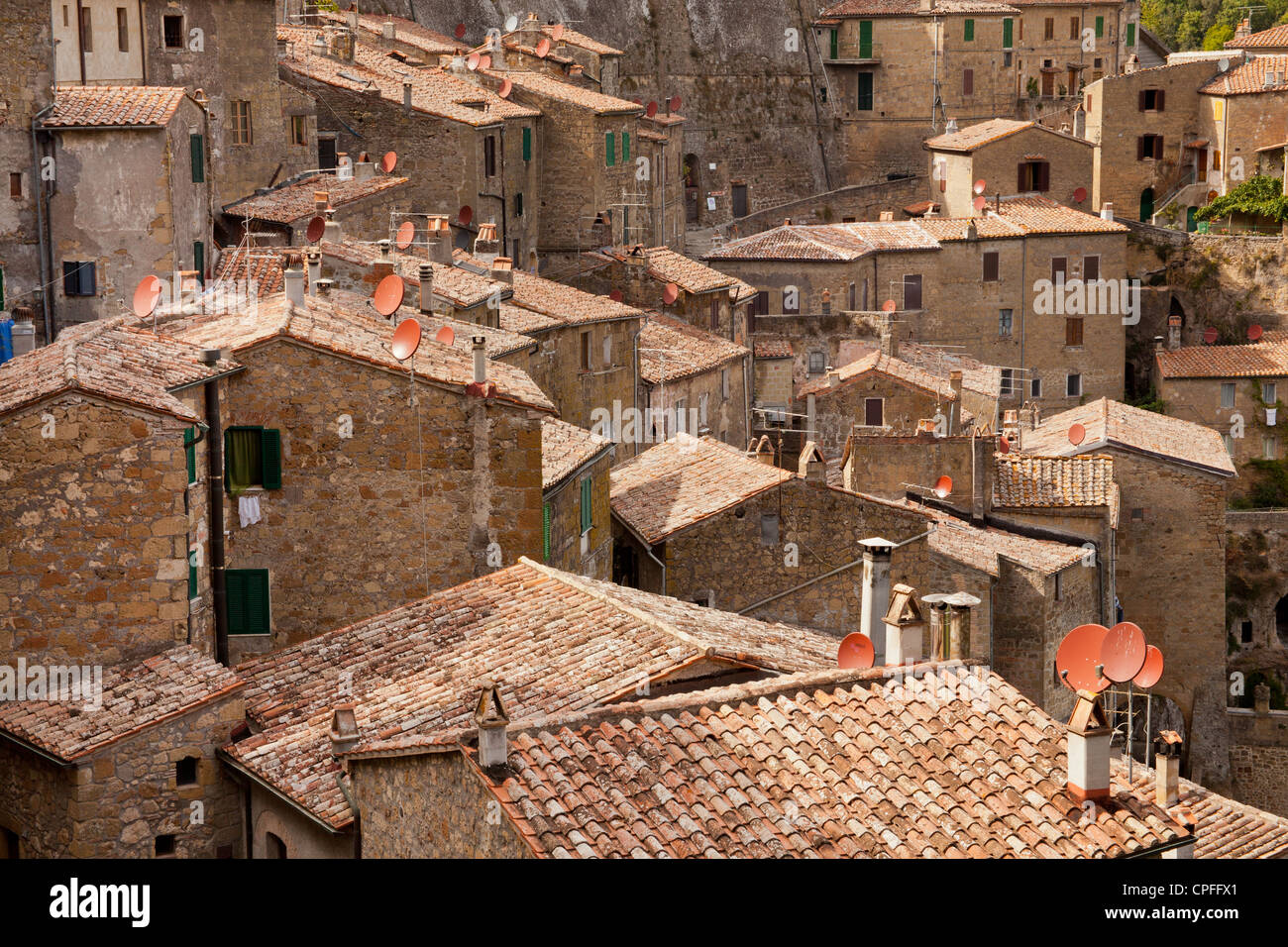 Sorano tuscany hi-res stock photography and images - Alamy