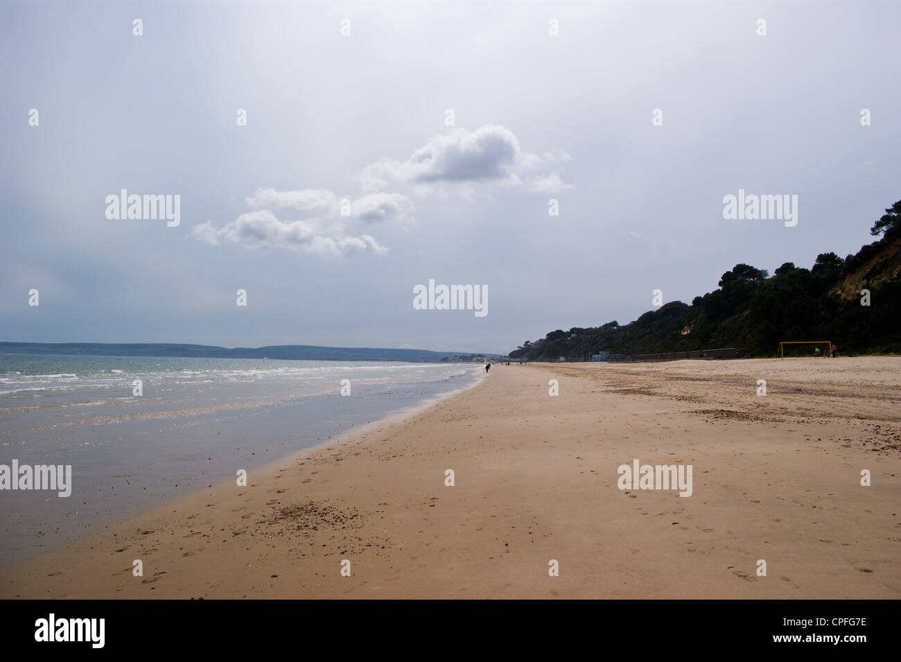 Poole Blue Flag beach, Dorset, England Stock Photo - Alamy