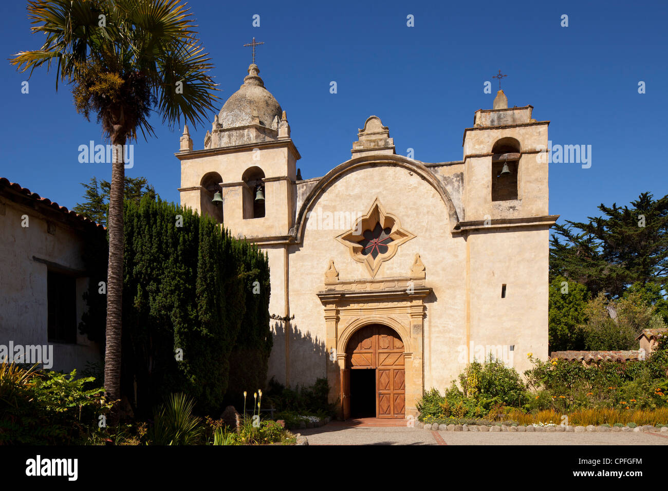 Mission san carlos borromeo de carmelo hi-res stock photography and ...