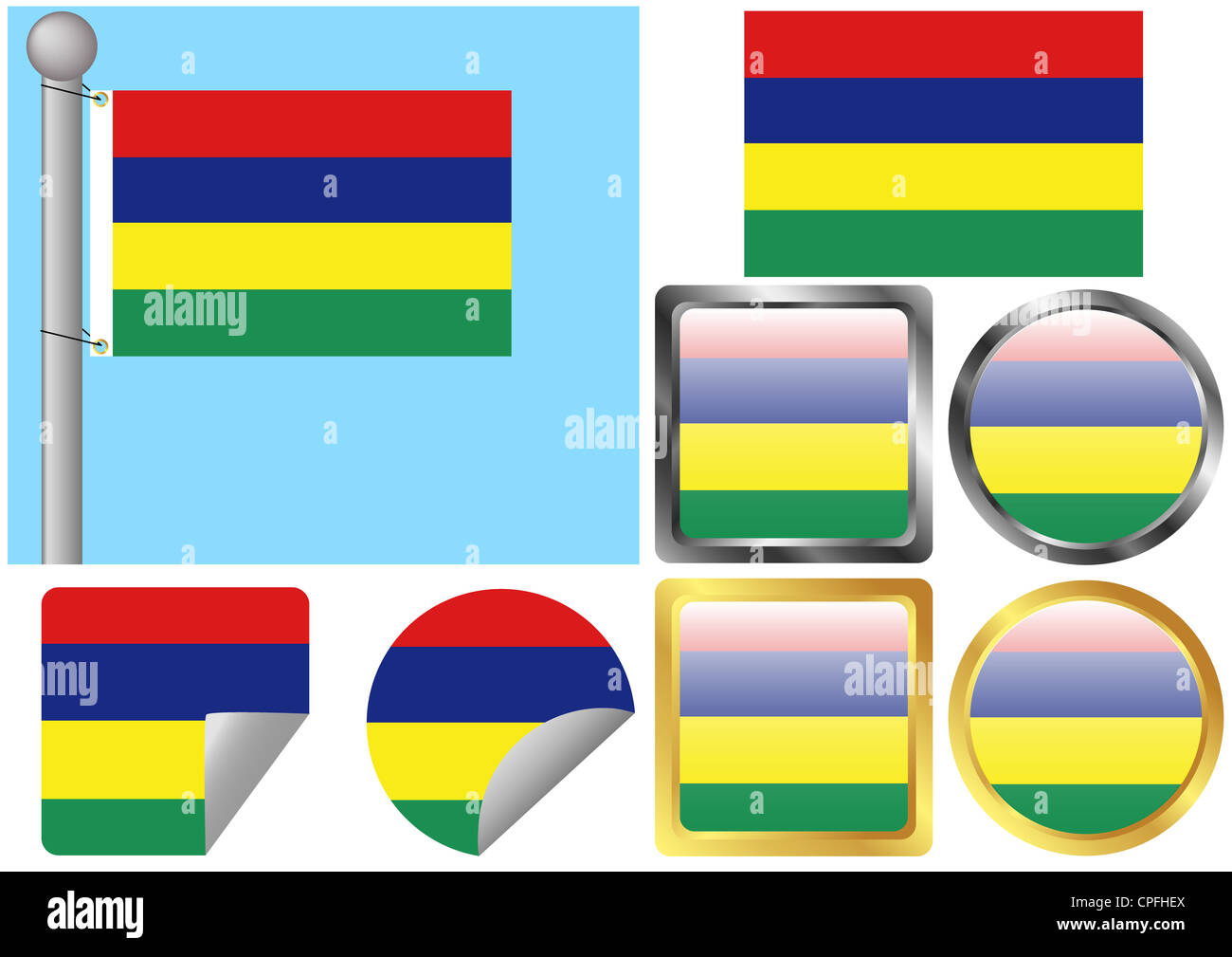 Mauritius metallic hi-res stock photography and images - Alamy