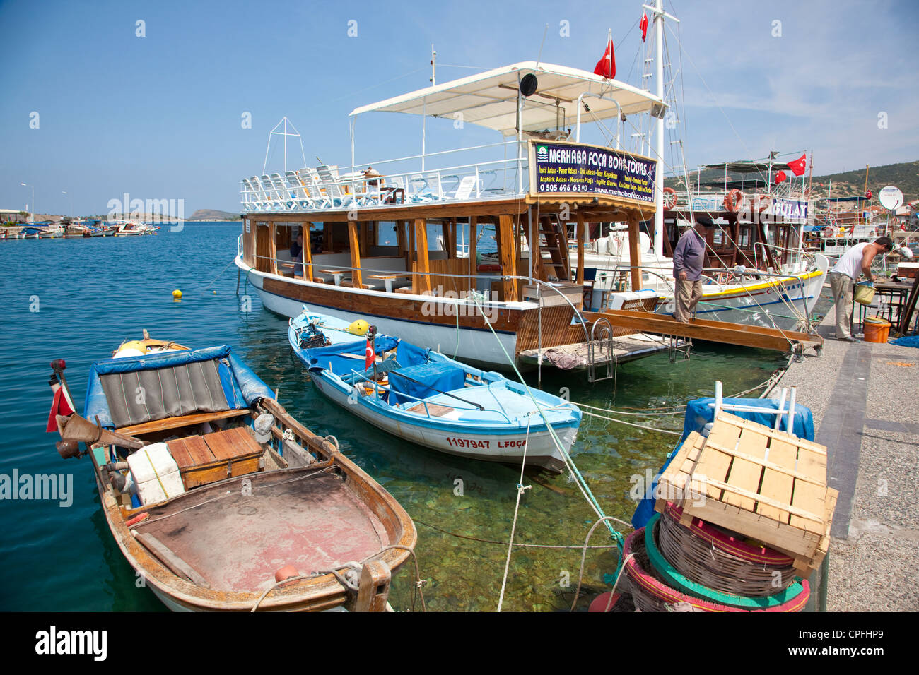 Phocaea ancient Ionian city on the western coast of Anatolia, Turkey ...
