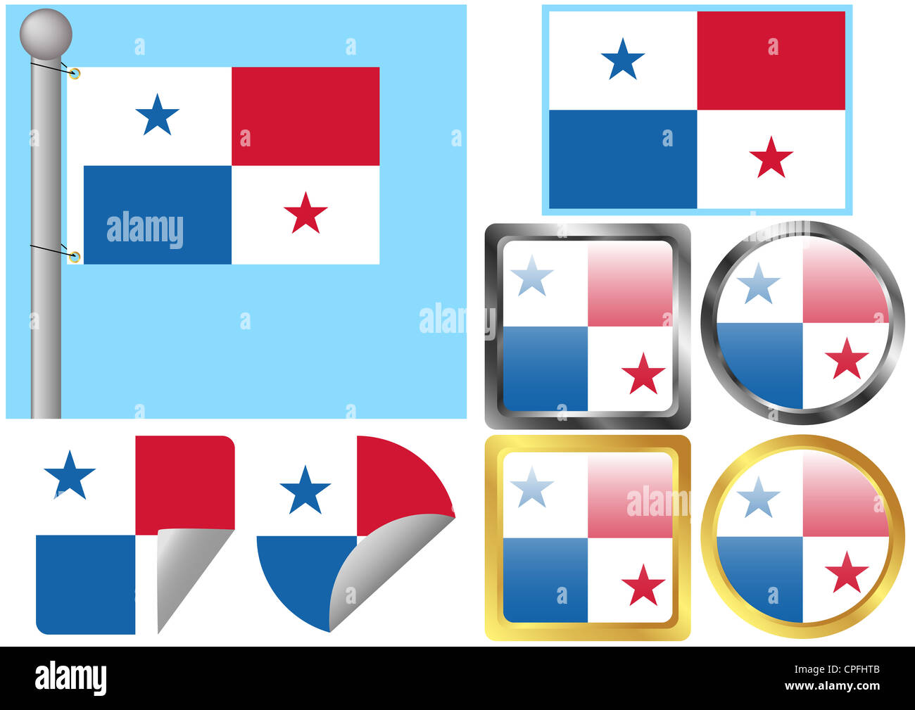 Panama national symbols hi-res stock photography and images - Alamy
