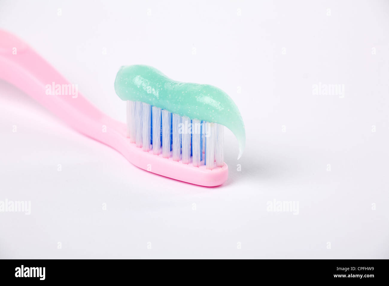 a toothbrush close up shot Stock Photo - Alamy