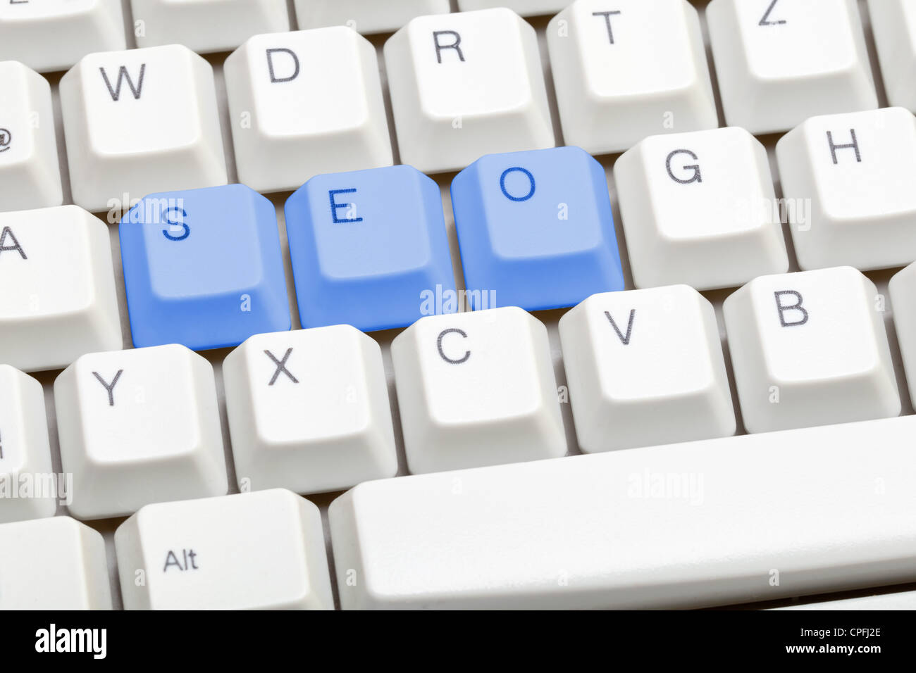 SEO - search engine optimization concept with the letters s, e, o on a ...