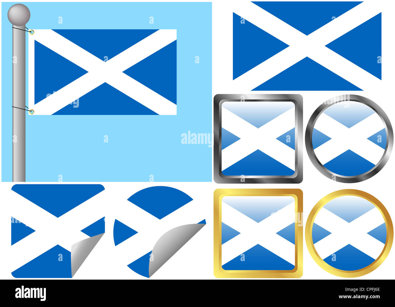 National symbols of scotland hi-res stock photography and images - Alamy