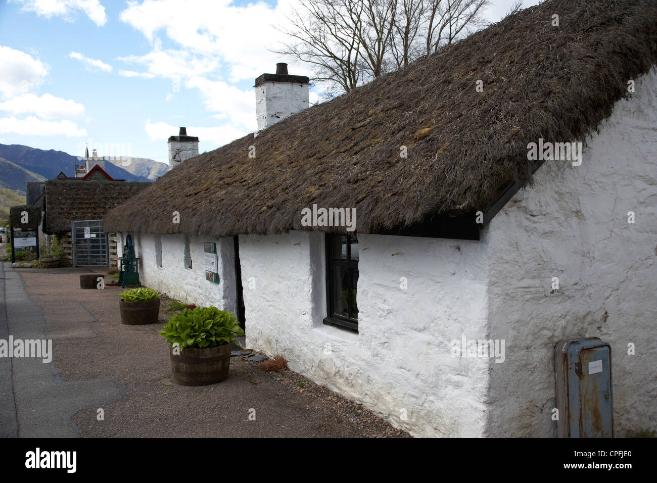 Glencoe and north lorn folk museum highlands scotland uk Stock Photo ...