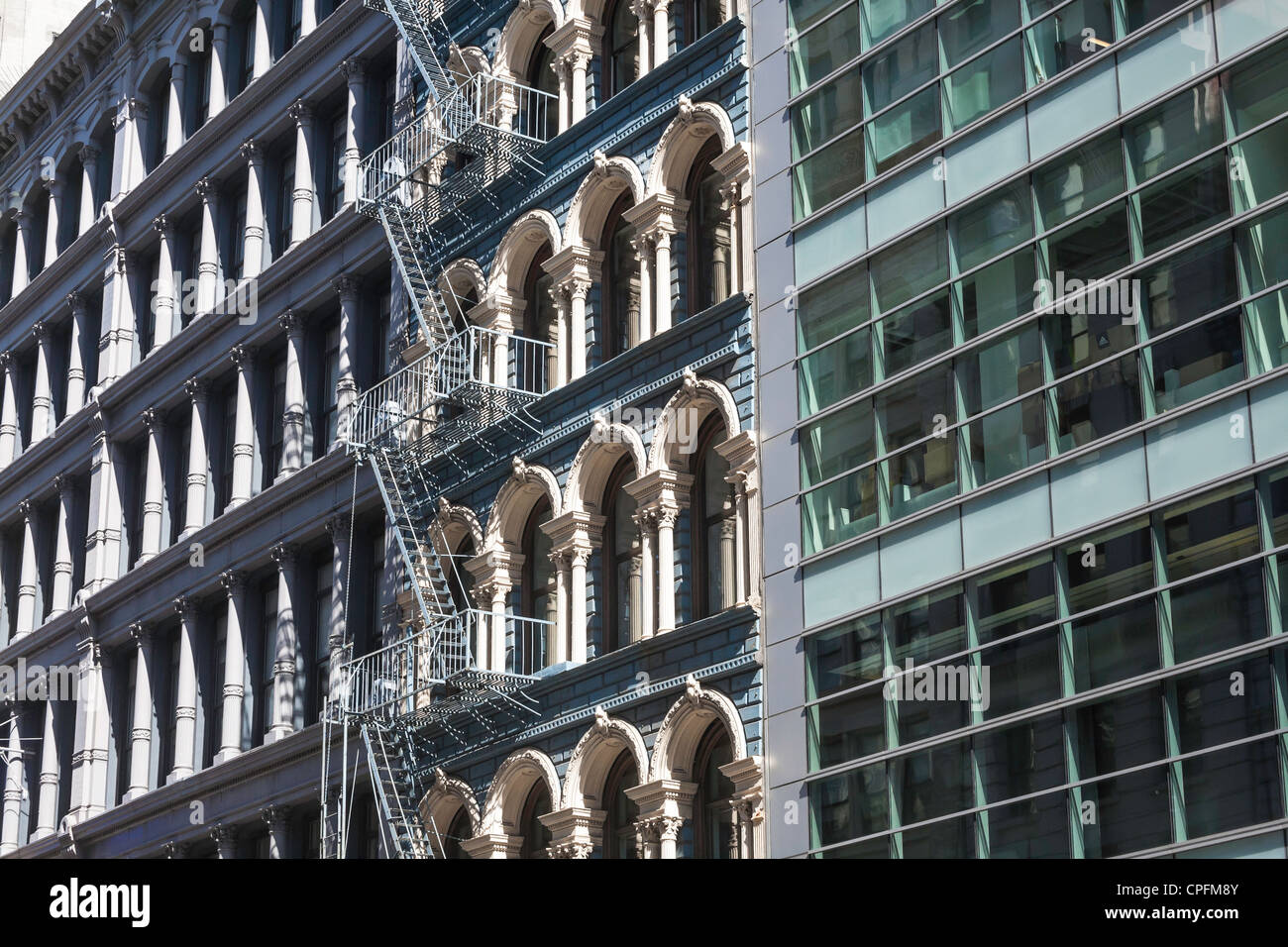 Architecture on Broadway, NYC 2012 Stock Photo - Alamy