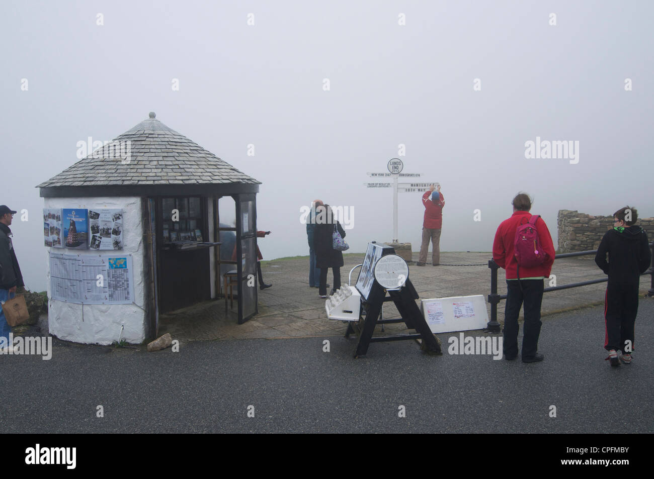 Lands End the most westerly point of the Mainland UK Stock Photo - Alamy