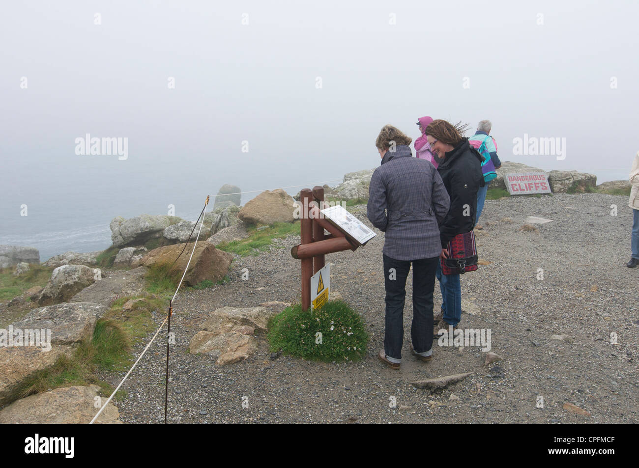 Lands End the most westerly point of the Mainland UK Stock Photo - Alamy