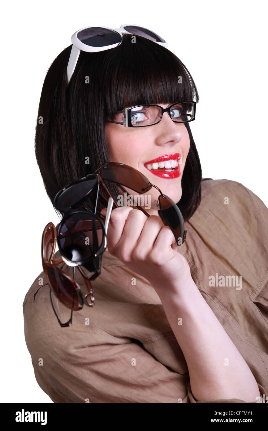 Woman multiple arms hi-res stock photography and images - Alamy