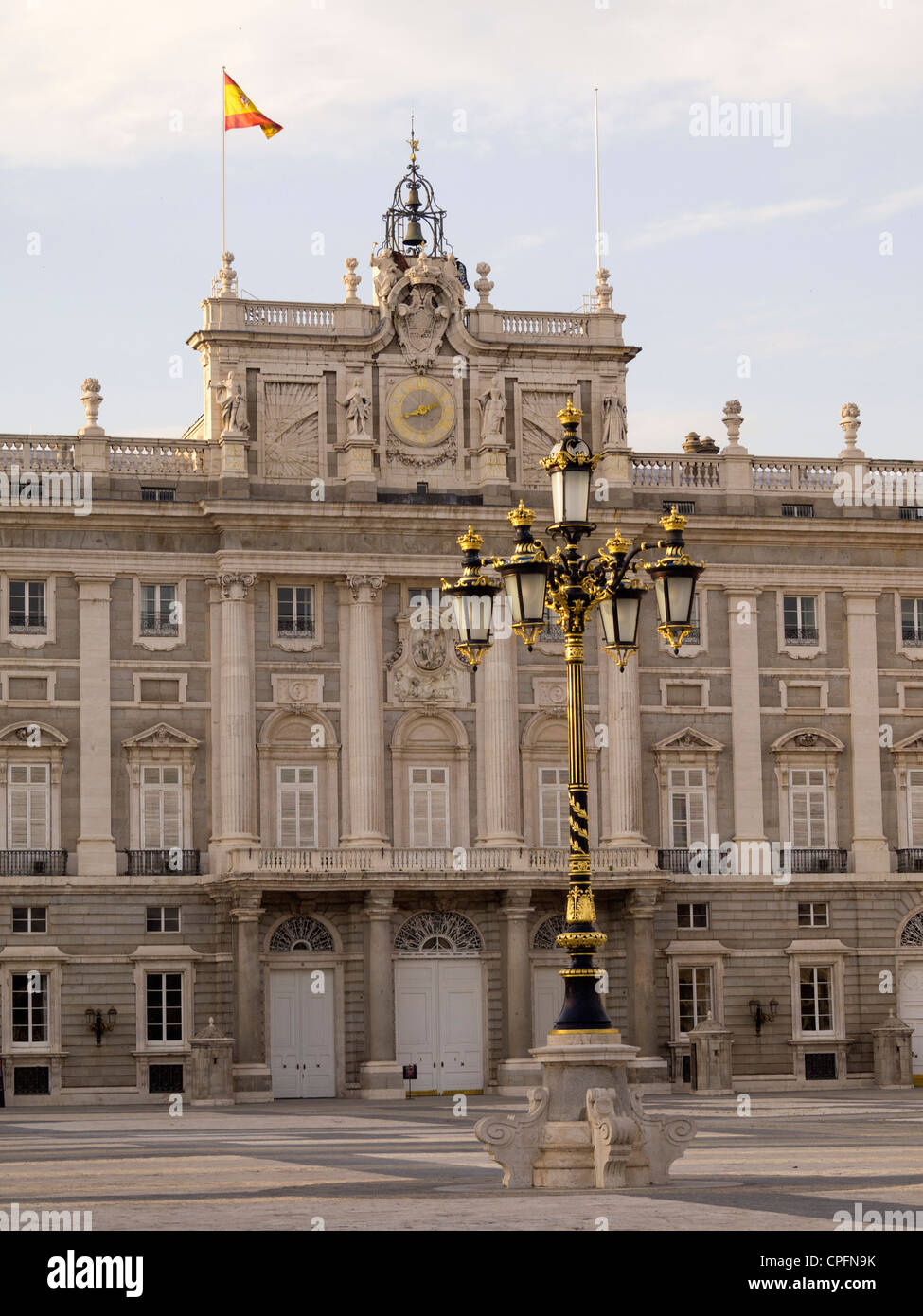 Facade of royal palace of madrid hi-res stock photography and images ...