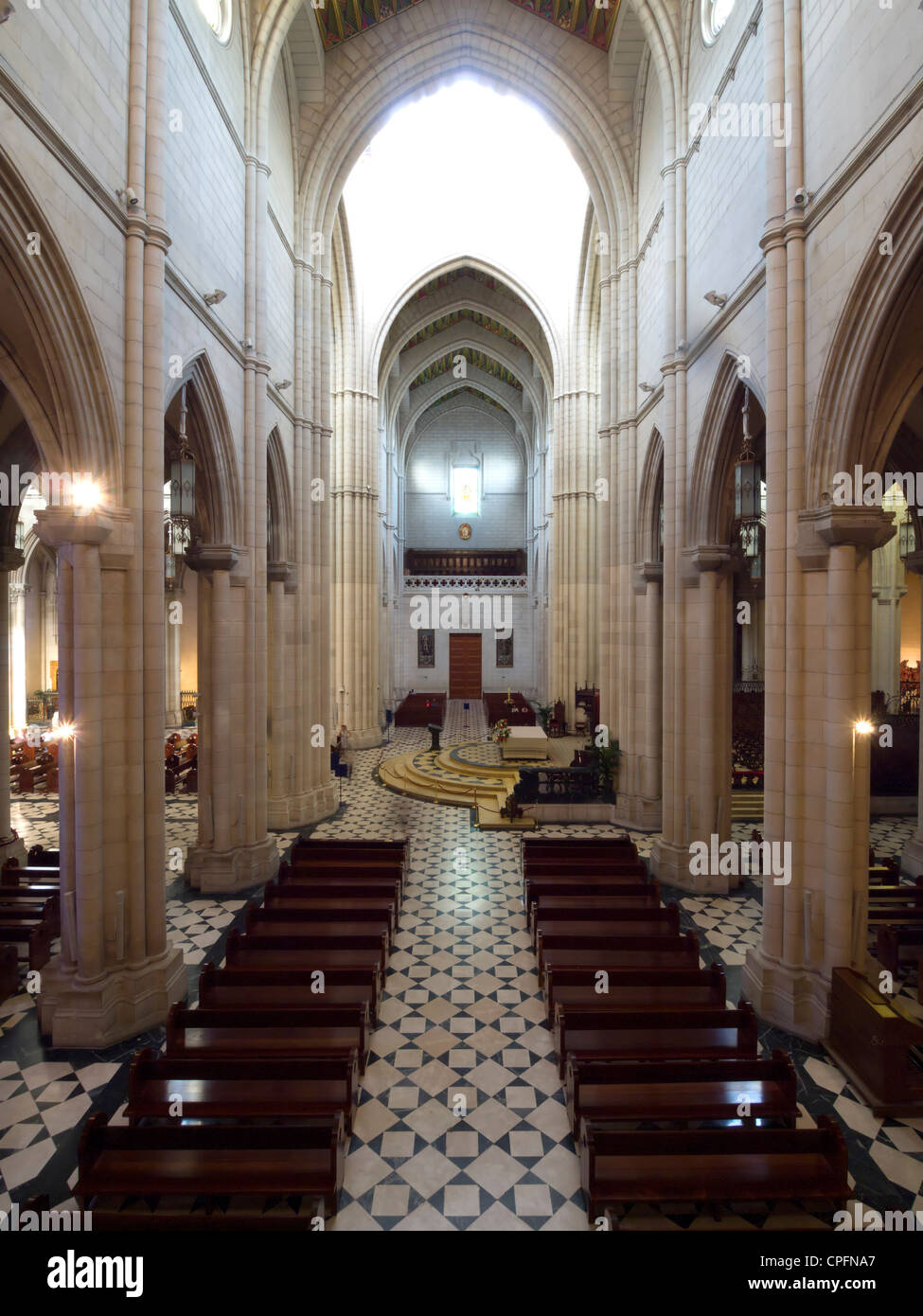 Almudena cathedral interior hi-res stock photography and images - Alamy
