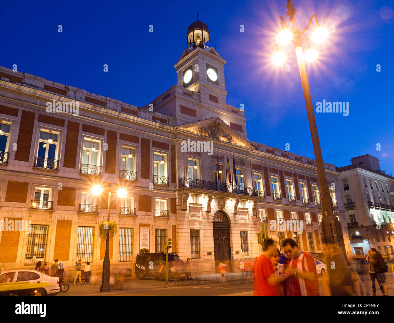 The puerta del sol square hi-res stock photography and images - Alamy