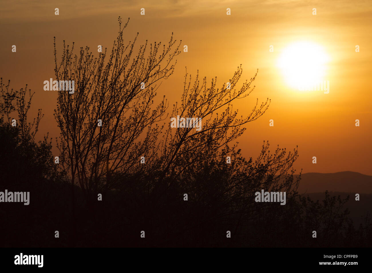 Franconia Notch State Park - Sunset from along the Franconia Notch Bike ...
