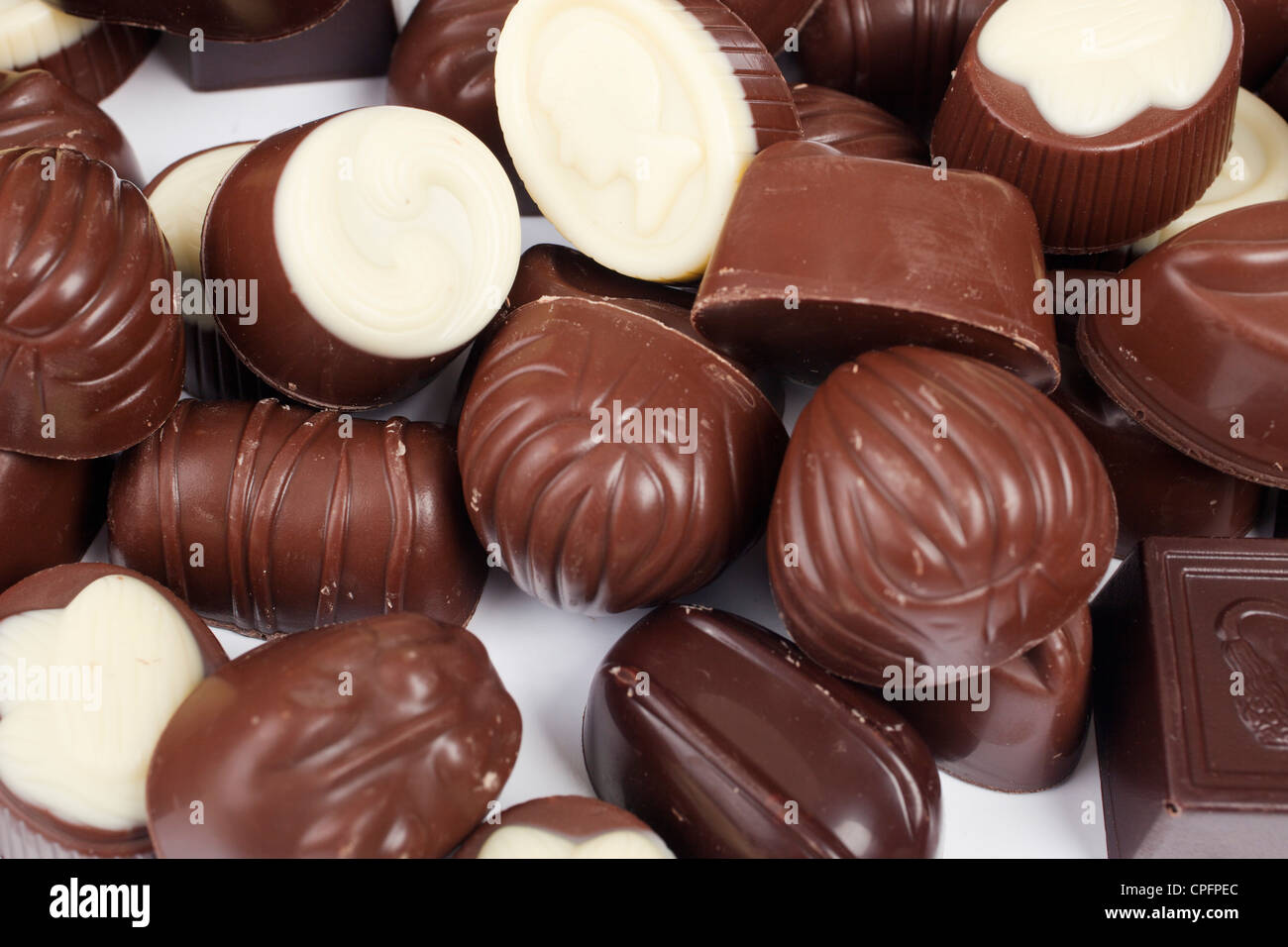Chocolate bonbons hi-res stock photography and images - Alamy