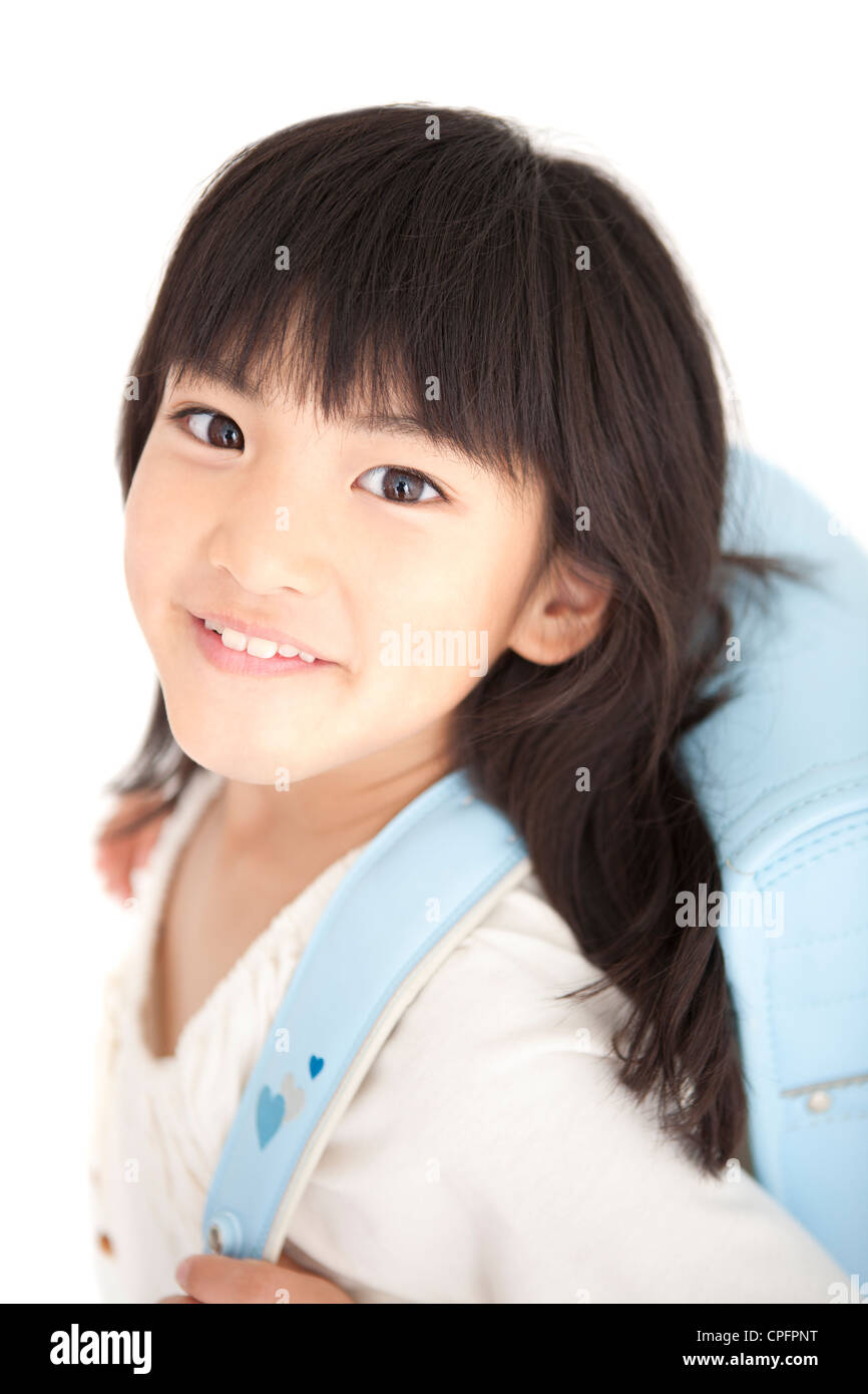 School satchel hi-res stock photography and images - Alamy