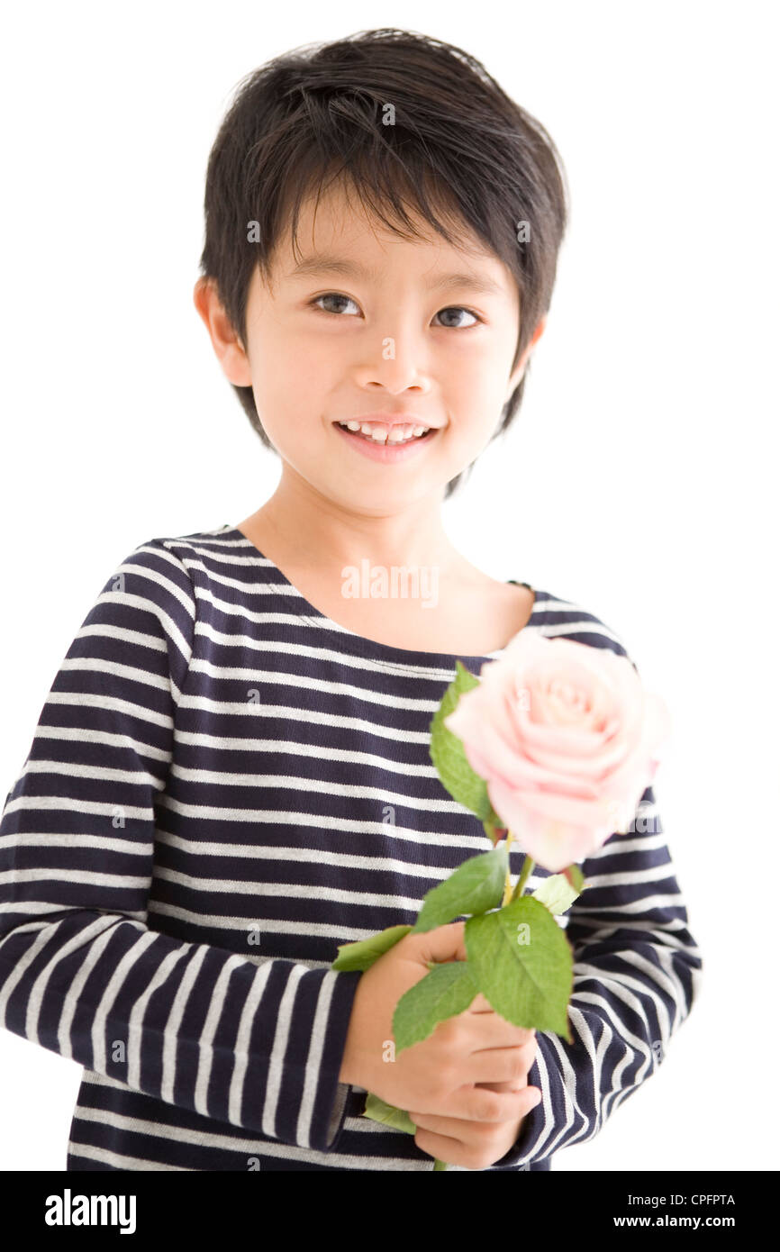 Portrait of boy Stock Photo - Alamy