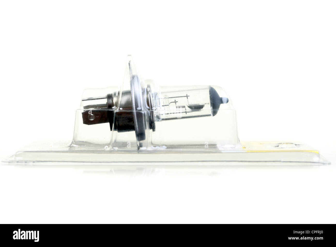 A halogen car headlamp bulb with main and dipped beams isolated Stock ...