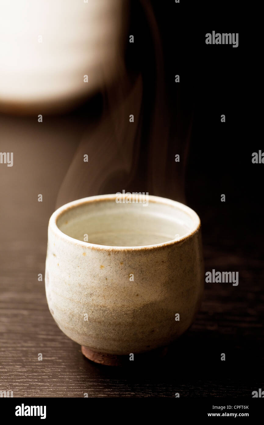 Smoke And Traditional Cup Stock Photo - Alamy