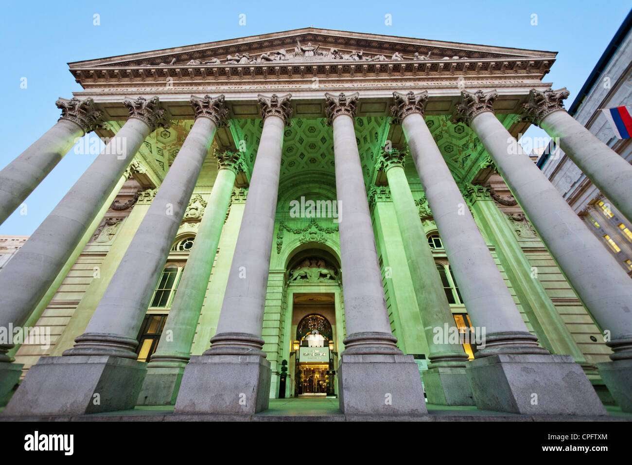 England, London, The City, The Royal Exchange Stock Photo - Alamy