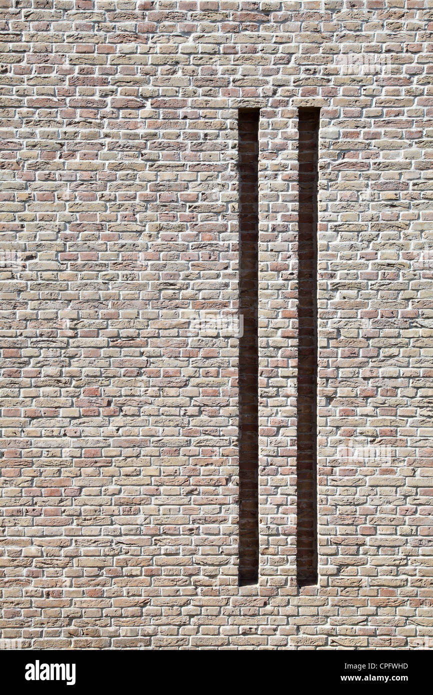 English Bond Brickwork pattern seen at Bede's World, Jarrow, North East ...