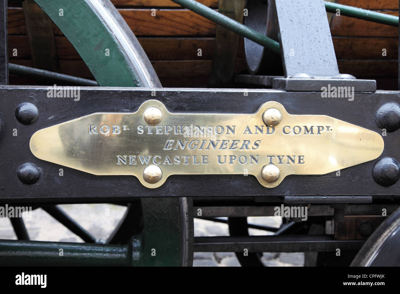 Locomotive plate hi-res stock photography and images - Alamy