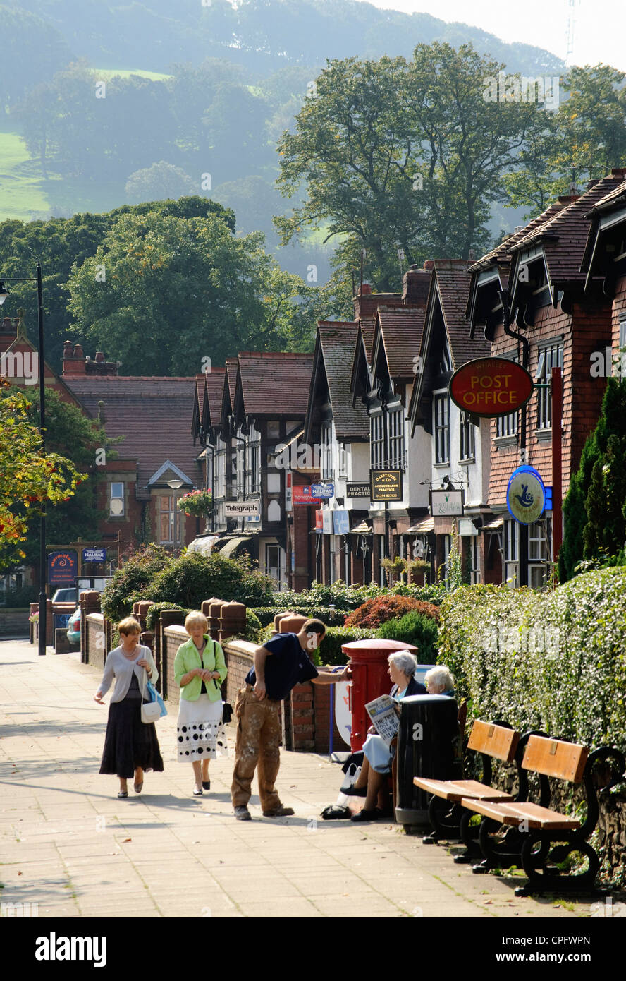 King Street, Whalley, Ribble Valley, Lancashire England Stock Photo - Alamy