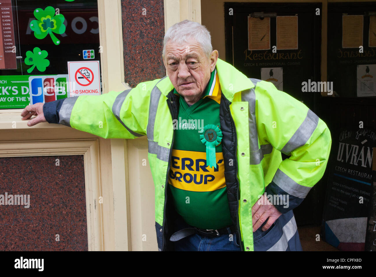 England, London, St.Patrick's Day Parade, Parade Spectator Stock Photo ...