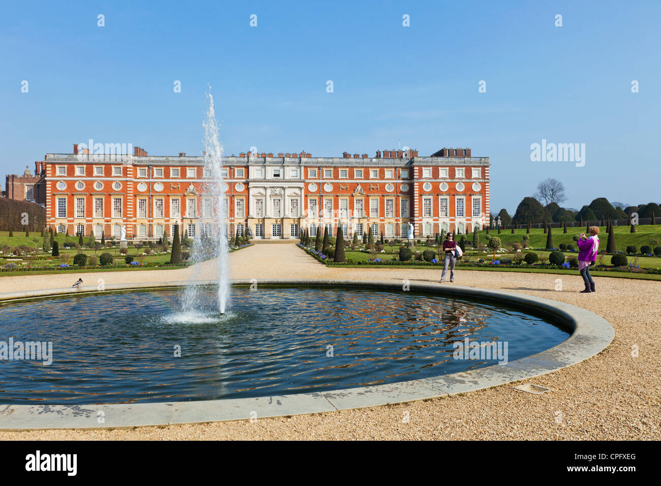 England, London, Surrey, Hampton Court Palace Stock Photo - Alamy