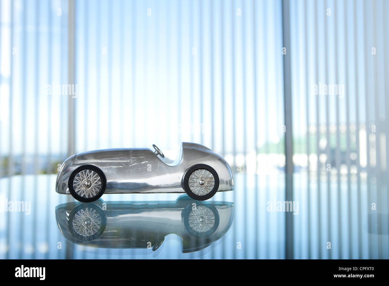 Toy car on top of a table Stock Photo - Alamy